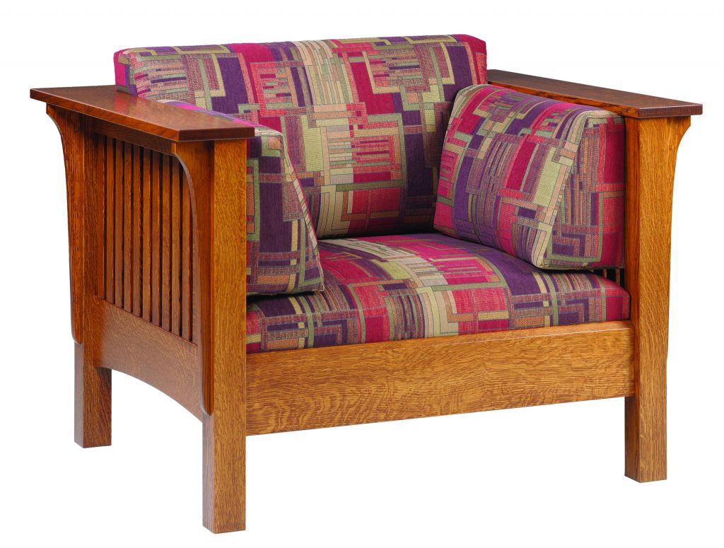 Mission chair - Amish Furniture of Austin
