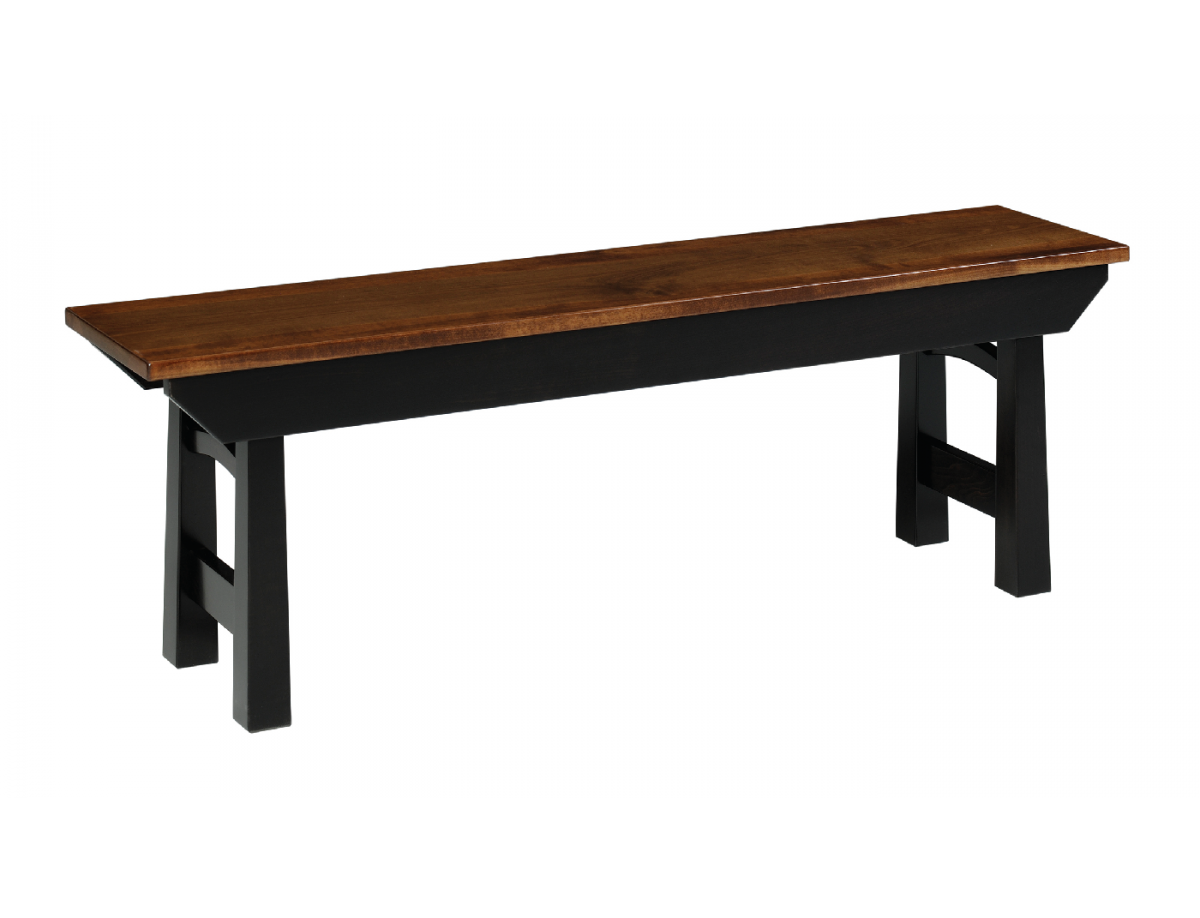 Contemporary Bench - Amish Furniture of Austin