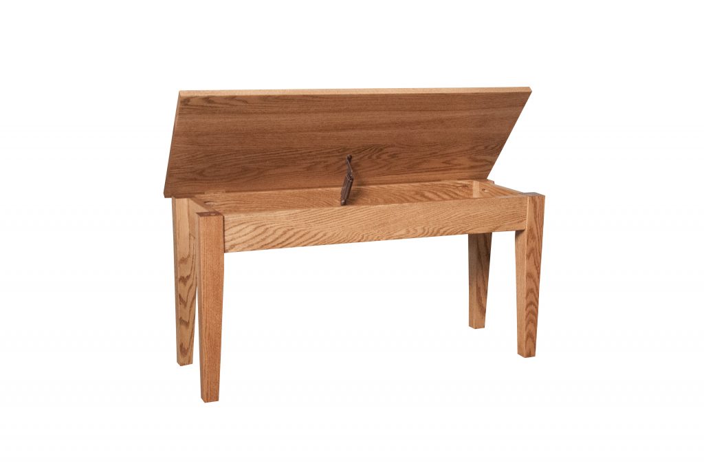 Shaker Bench with Storage Option - Amish Furniture of Austin