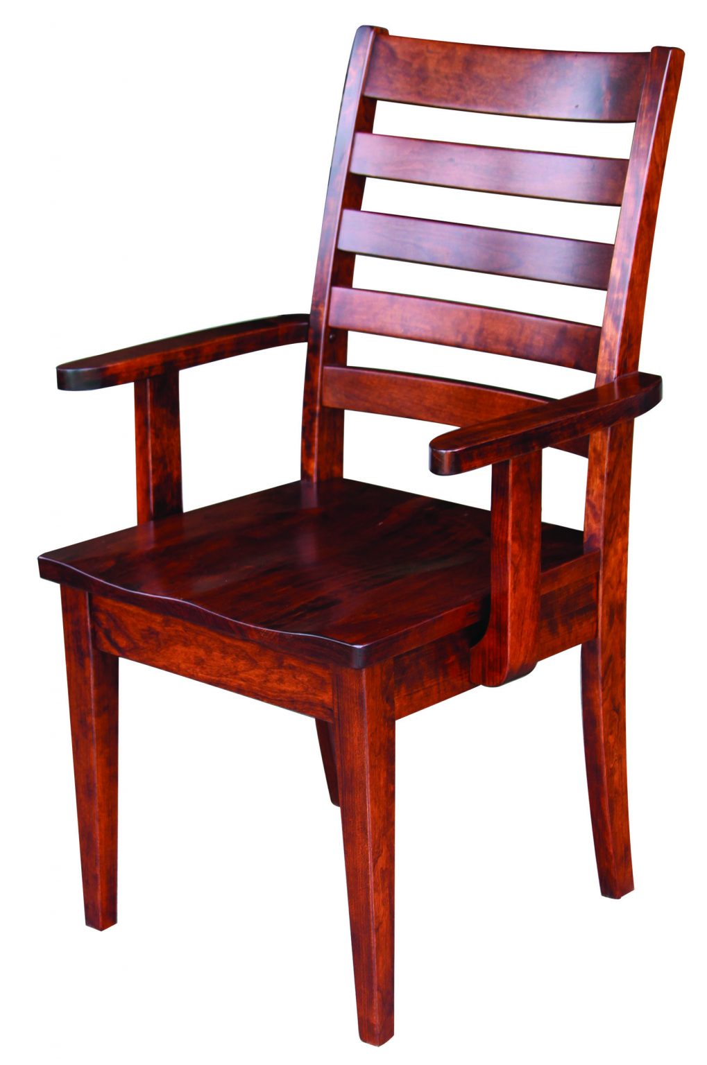 Shaker Ladderback Side and Arm Chair - Amish Furniture of Austin