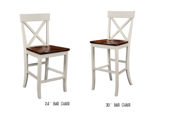 Contemporary Parsons Chair - Amish Furniture of Austin