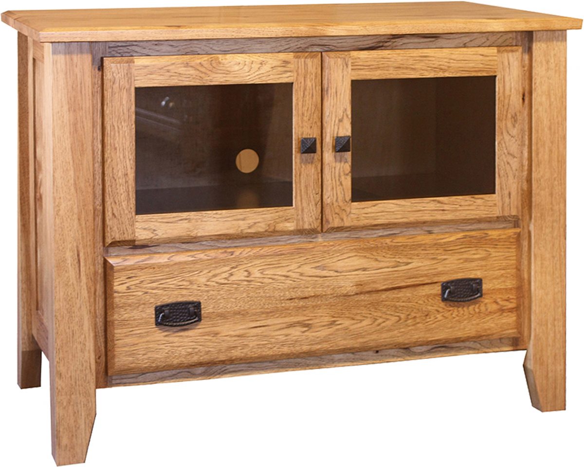Modern Shaker Plasma TV Stand - Amish Furniture of Austin